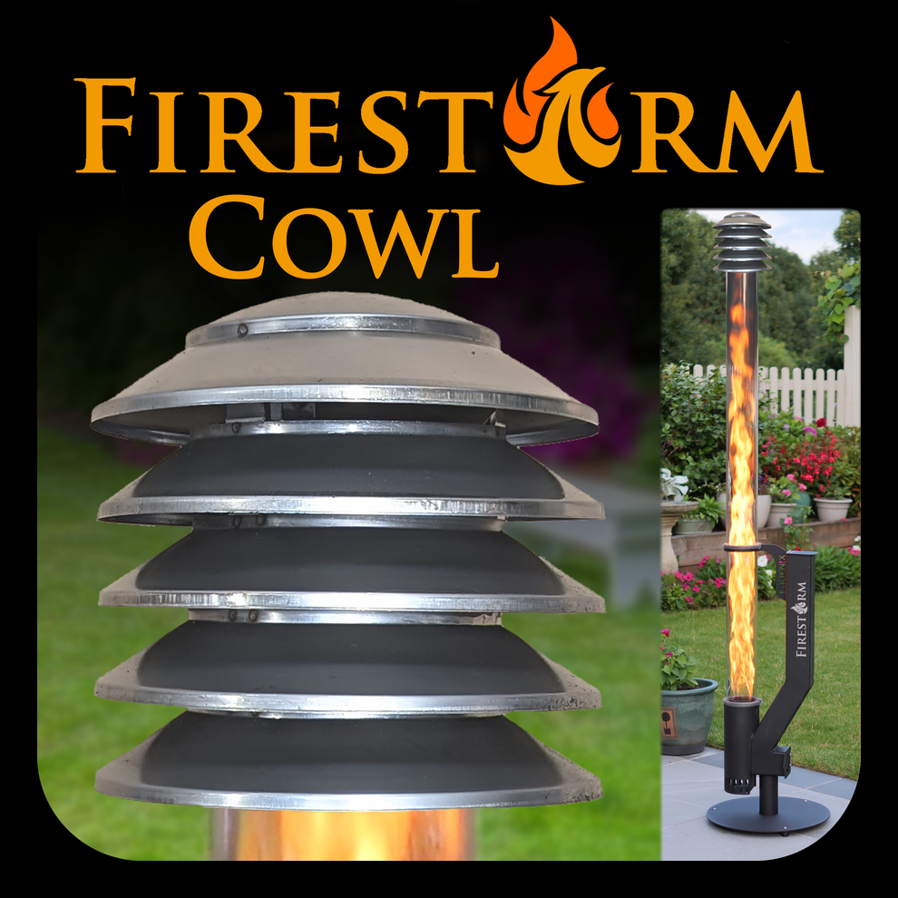 Firestorm Phoenix Flame Patio Heater – Eco-Friendly Pellet Heat