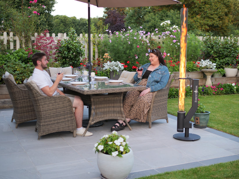 Firestorm Phoenix Flame Patio Heater – Eco-Friendly Pellet Heat